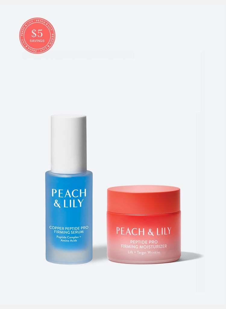 Korean Skincare Kit - Peach & Lily Skin Care Set - K Beauty Kit