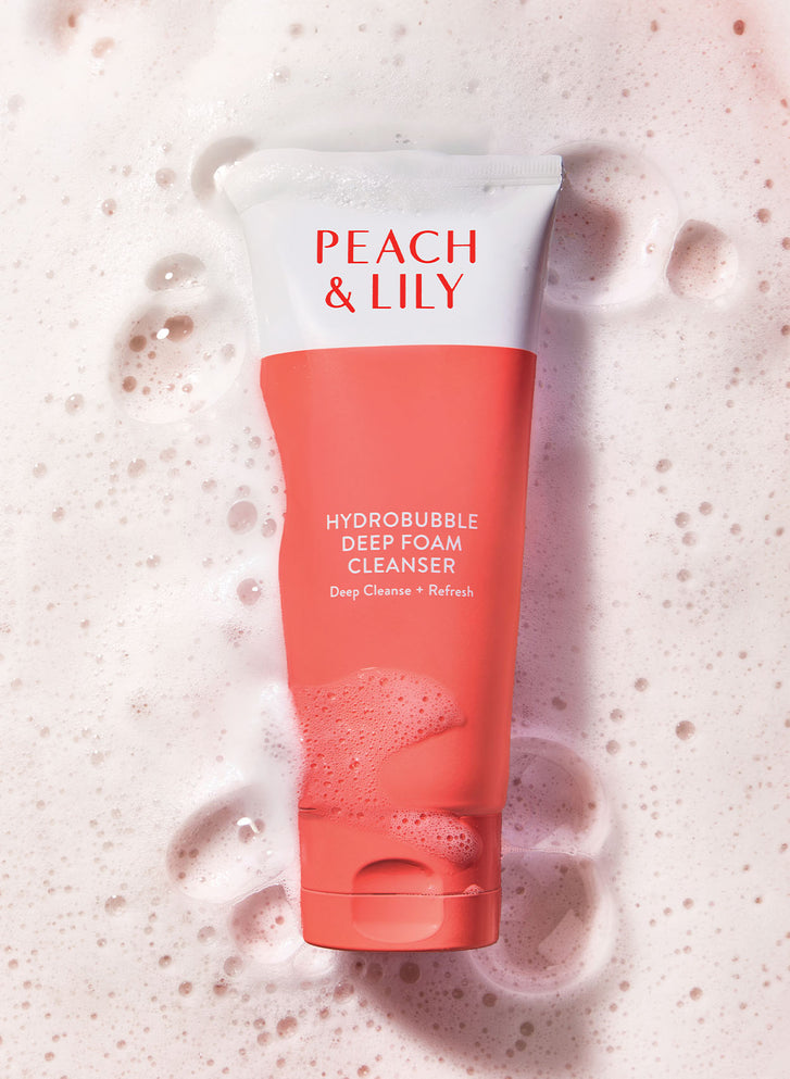 Hydrobubble Deep Foam Cleanser for Oily Skin | Peach & Lily