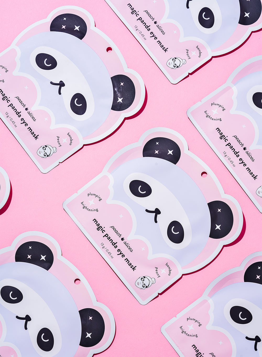 Peach Slices Magic Panda Eye Mask Sheet - Korean Beauty