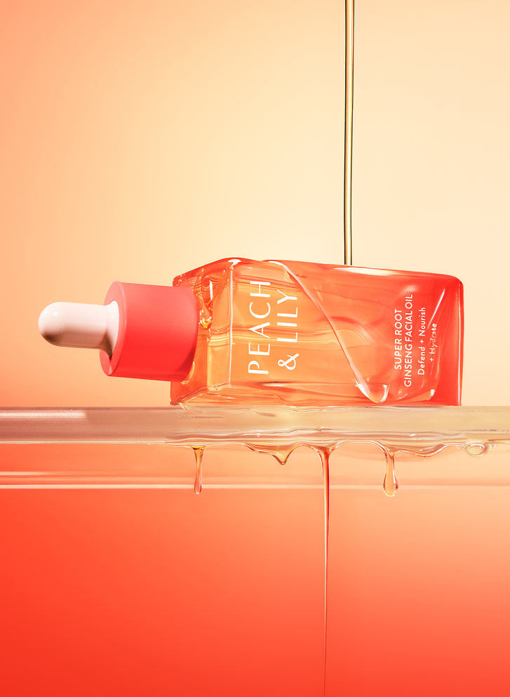 Super Root Ginseng Facial Oil for Radiant Skin | Peach & Lily