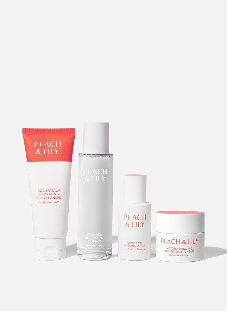 Glass Skin Routine Kit | Skincare Regimen Kit | Peach & Lily