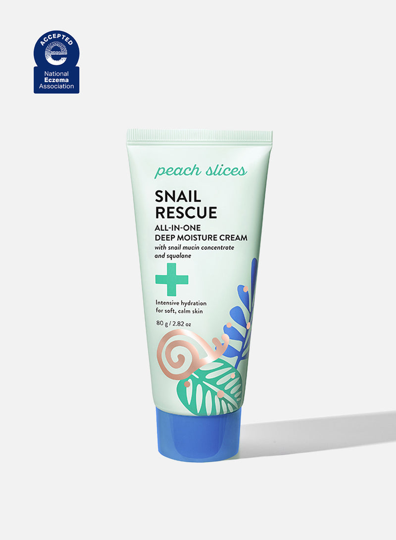 Peach Slices Snail Rescue All-In-One Deep Moisture Cream | Peach & Lily