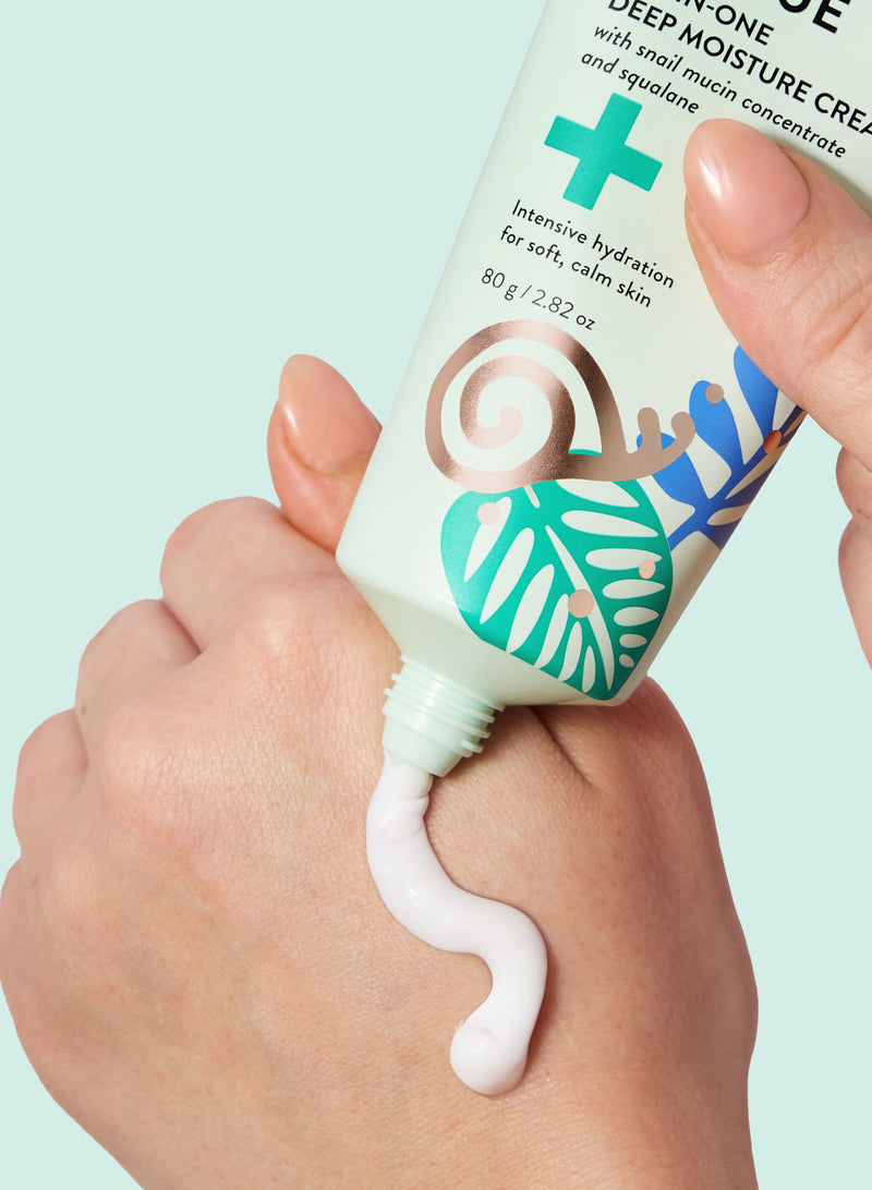 Peach Slices Snail Rescue All-In-One Deep Moisture Cream | Peach & Lily