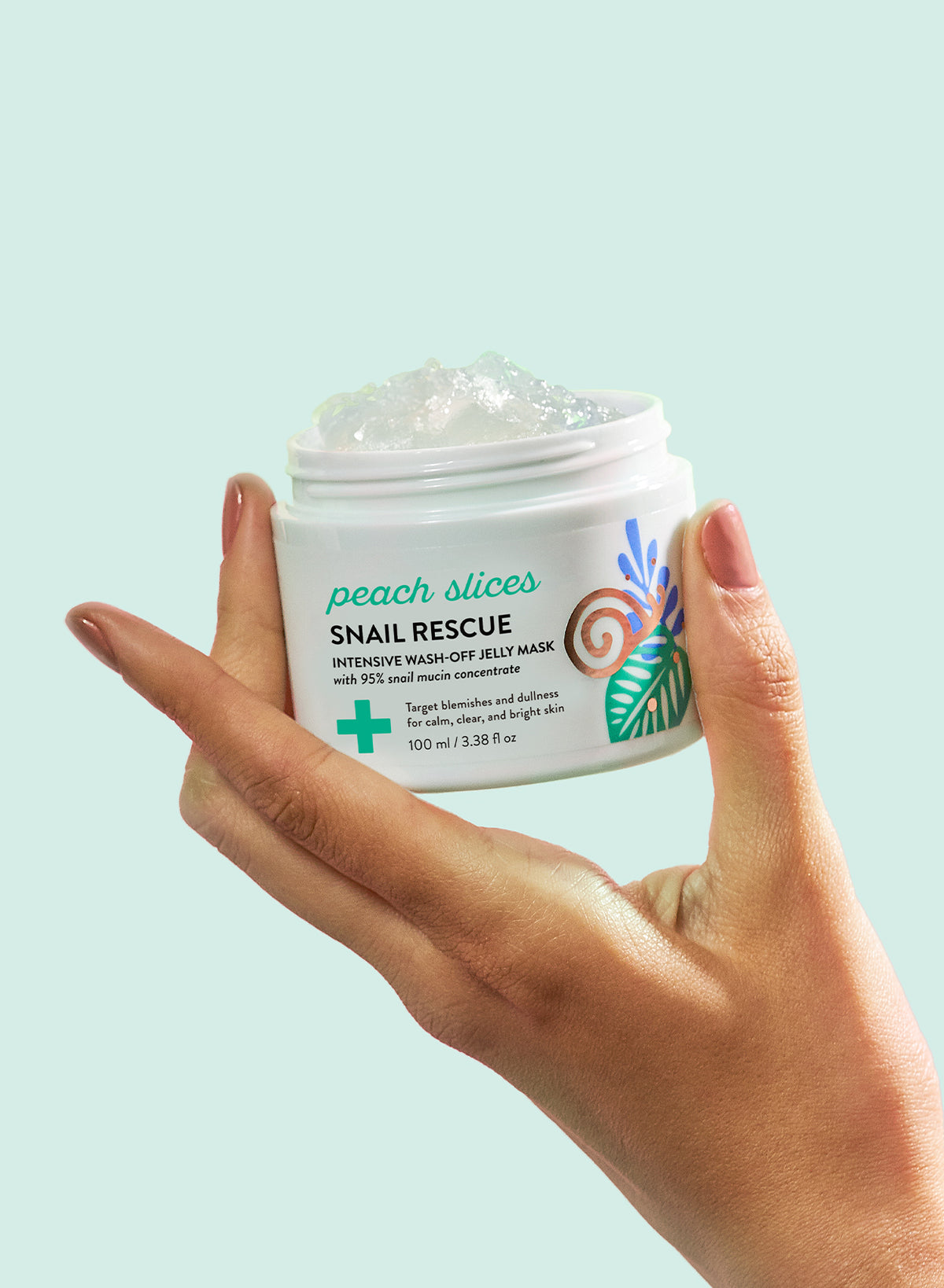 Snail Rescue Intensive Wash-Off Jelly Mask - Snail Mucin