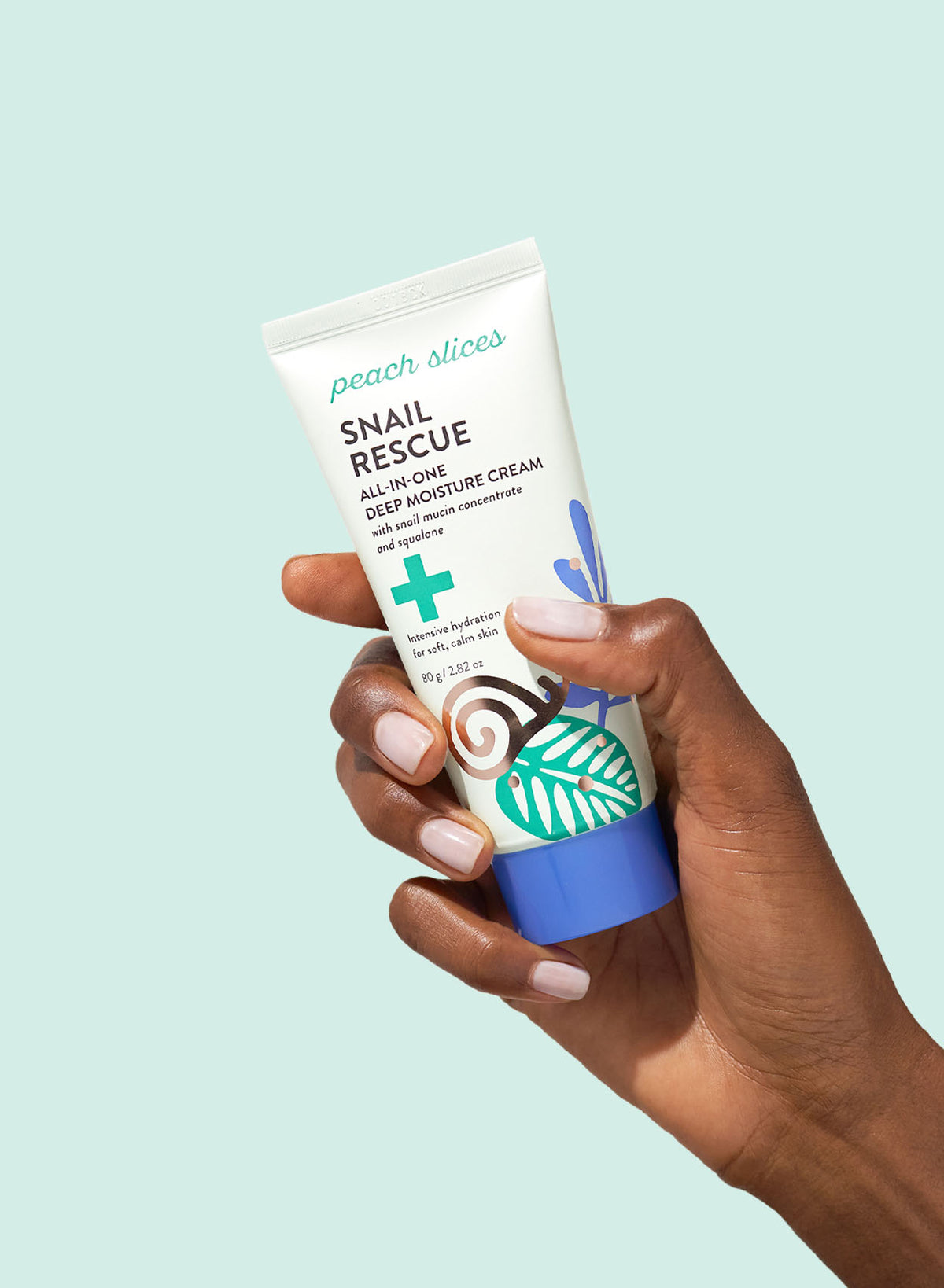 Peach Slices Snail Rescue All-In-One Deep Moisture Cream | Peach & Lily