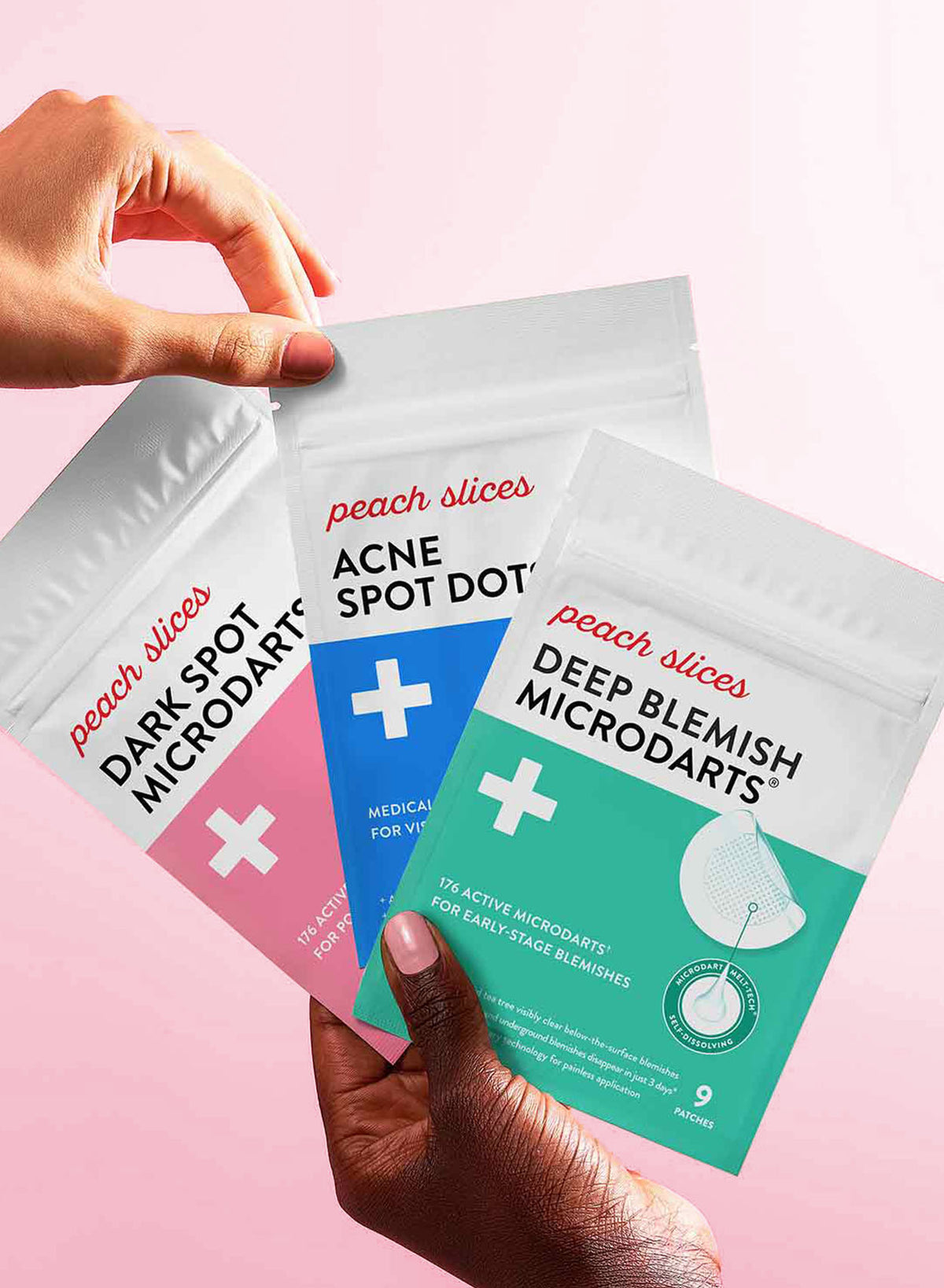 Acne Spot Treatment Trio - Blemish Patches - Peach & Lily
