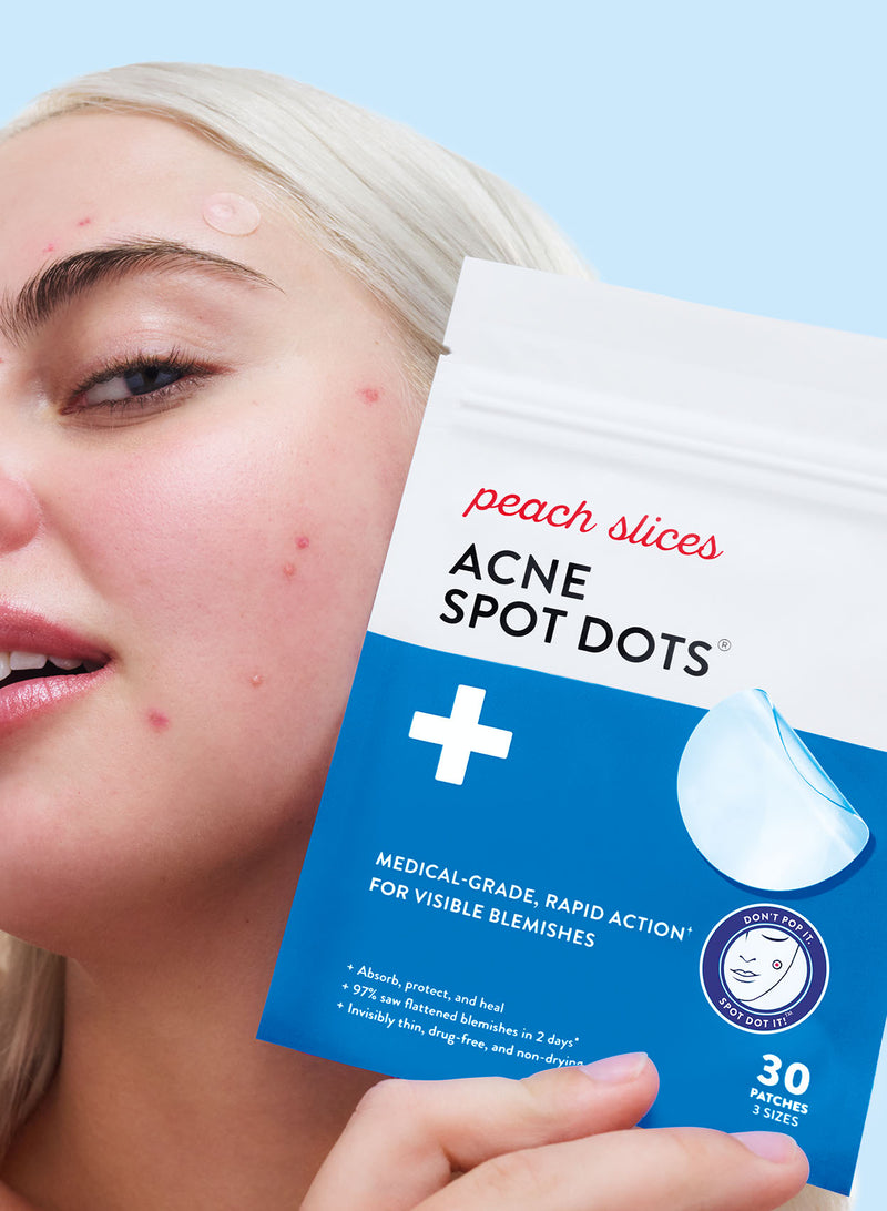 Peach Slices Acne Spot Dots - Acne Patch | Peach & Lily