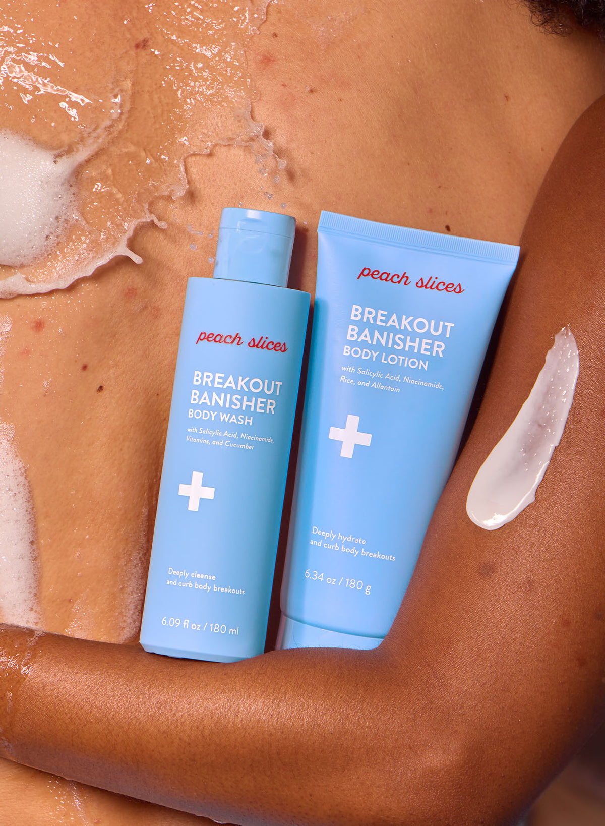 Peach Slices Breakout Banisher Body Wash for Acne