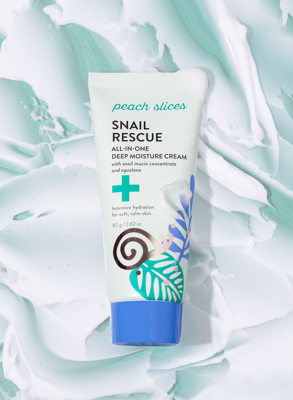 Peach Slices Snail Rescue All-In-One Deep Moisture Cream | Peach & Lily